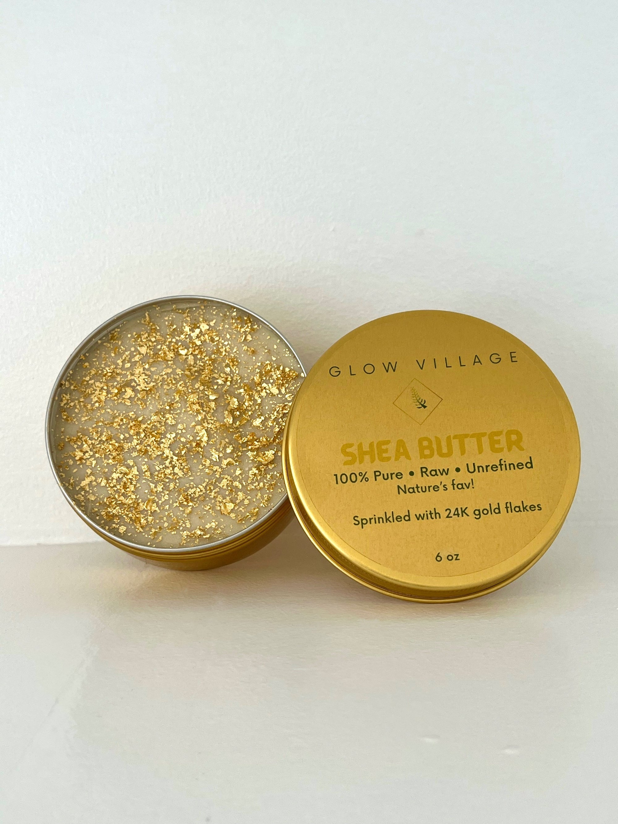 Pure 24K Gold Shea Butter - Glow Village